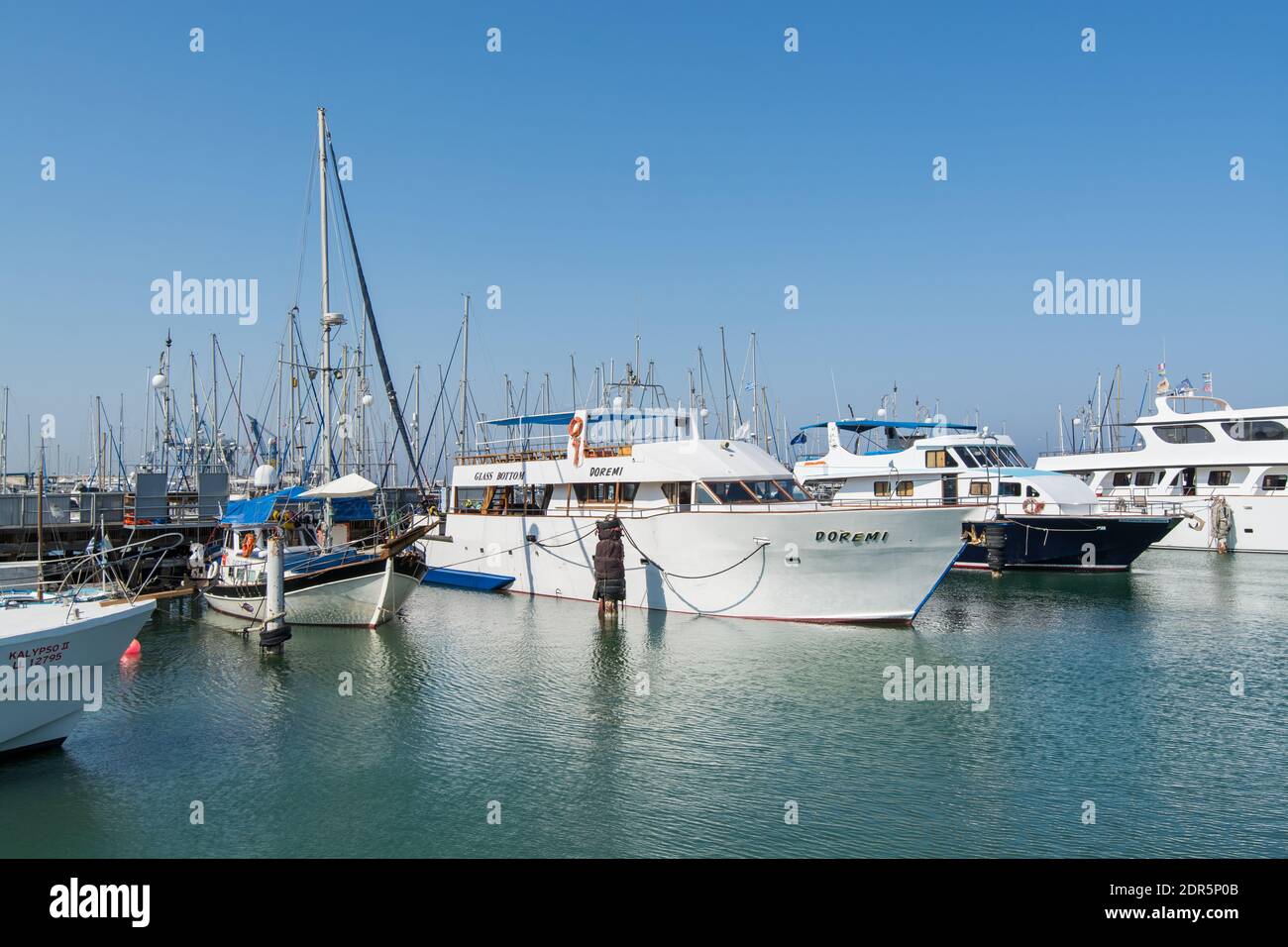 Larnaca main harbor hi-res stock photography and images - Alamy