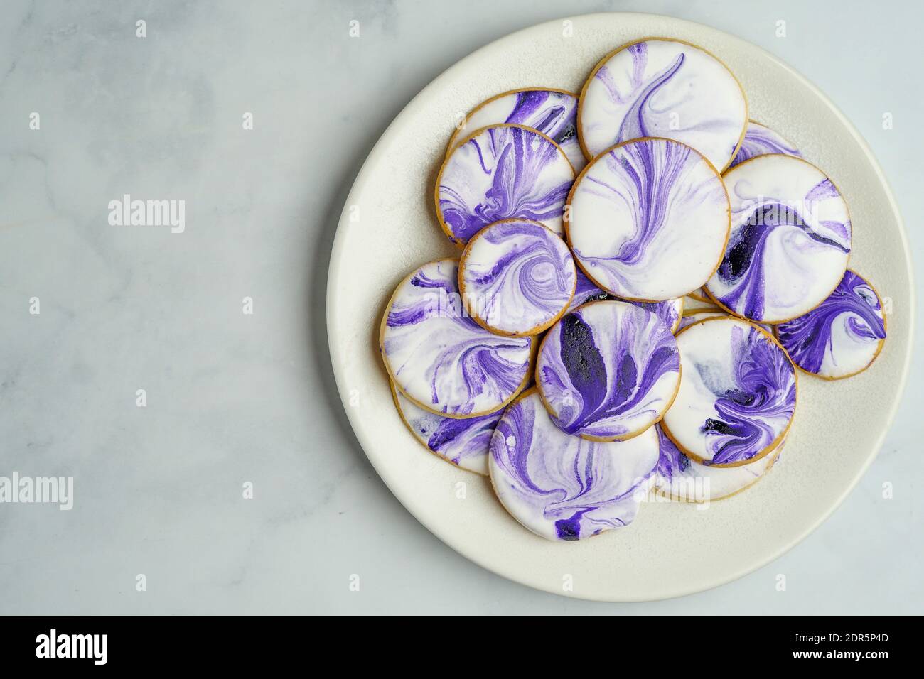 Marbled Sugar Cookies Stock Photo - Alamy