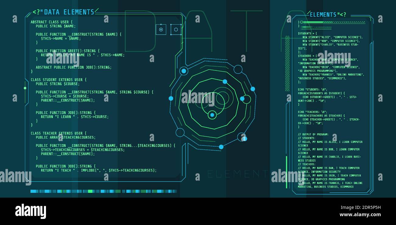 Code fragment Stock Vector Images - Alamy