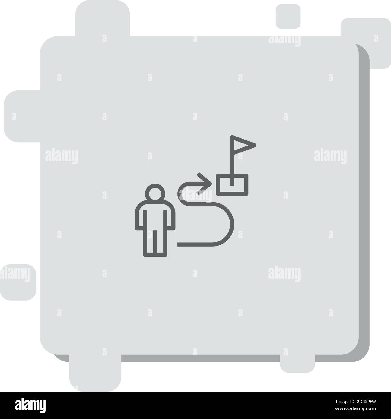 purpose vector icon modern simple vector illustration Stock Vector ...
