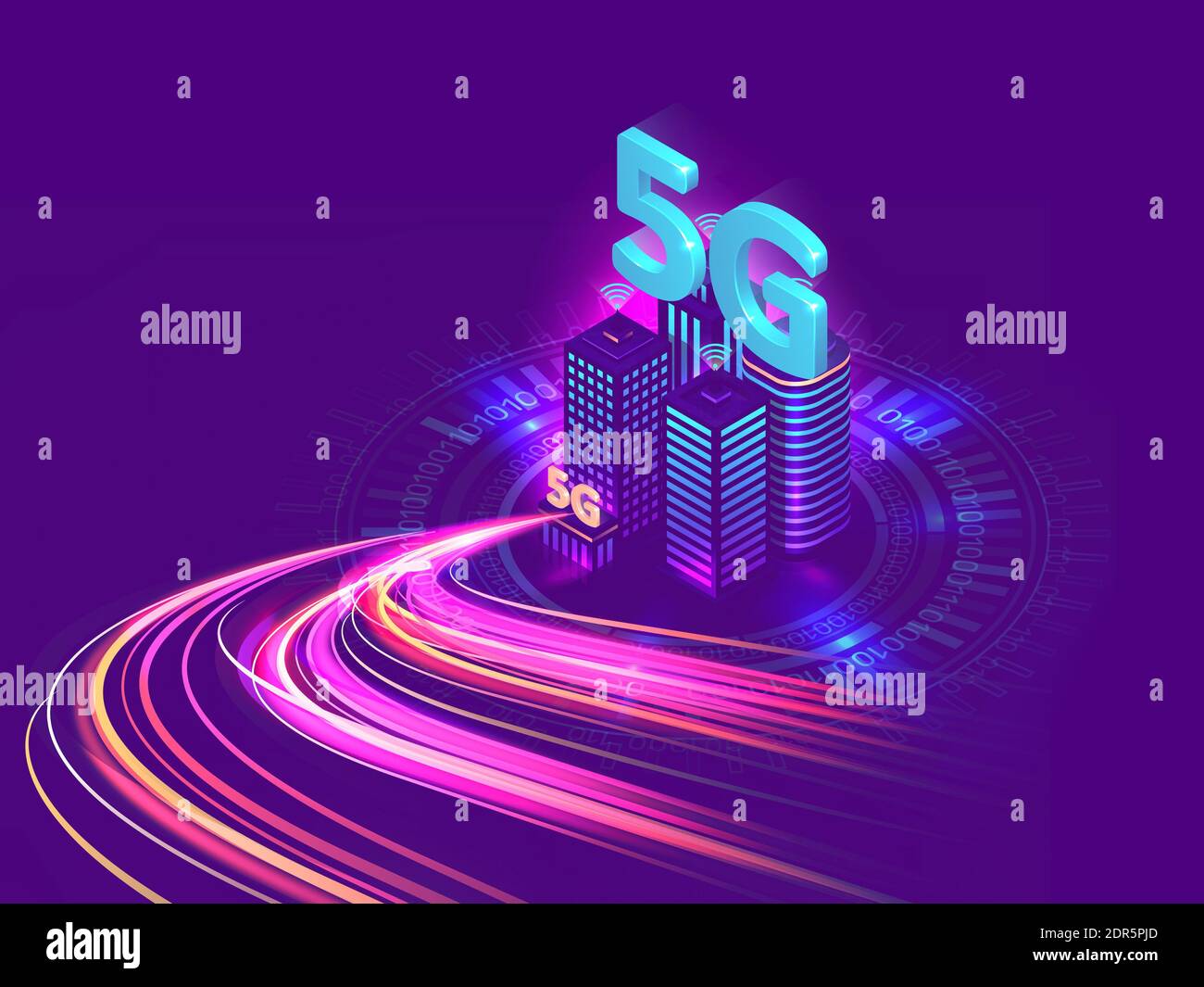 Next generation 5G highspeed internet connection Stock Photo - Alamy