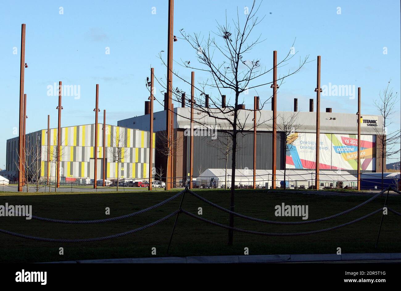 File photo dated 27/11/12 of Titanic Studios in Belfast where a new ...