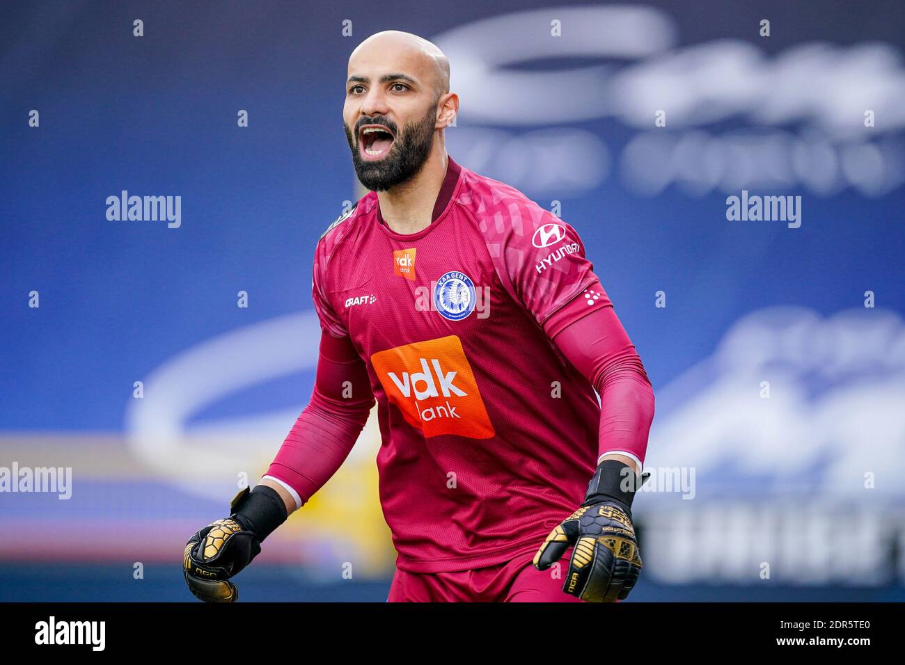 BRUGGE, BELGIUM - DECEMBER 20: goalkeeper Sinan Bolat of KAA Gent ...
