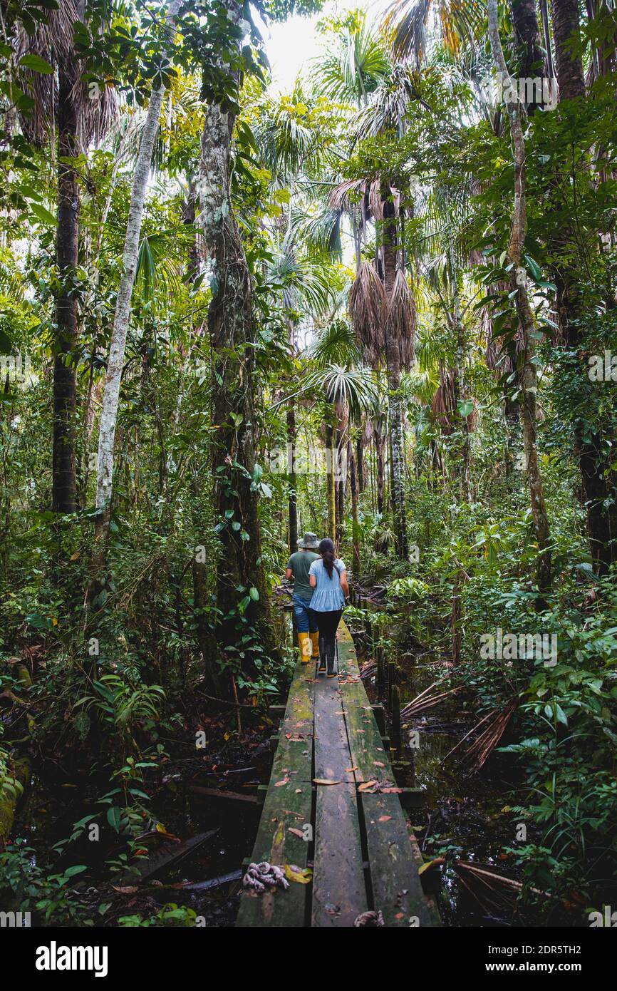 Shuar Territory, Amazon, Ecuador Stock Photo - Alamy