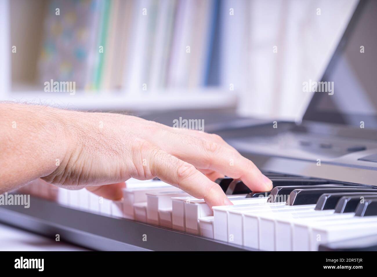 Closeup video piano keys hi-res stock photography and images - Alamy