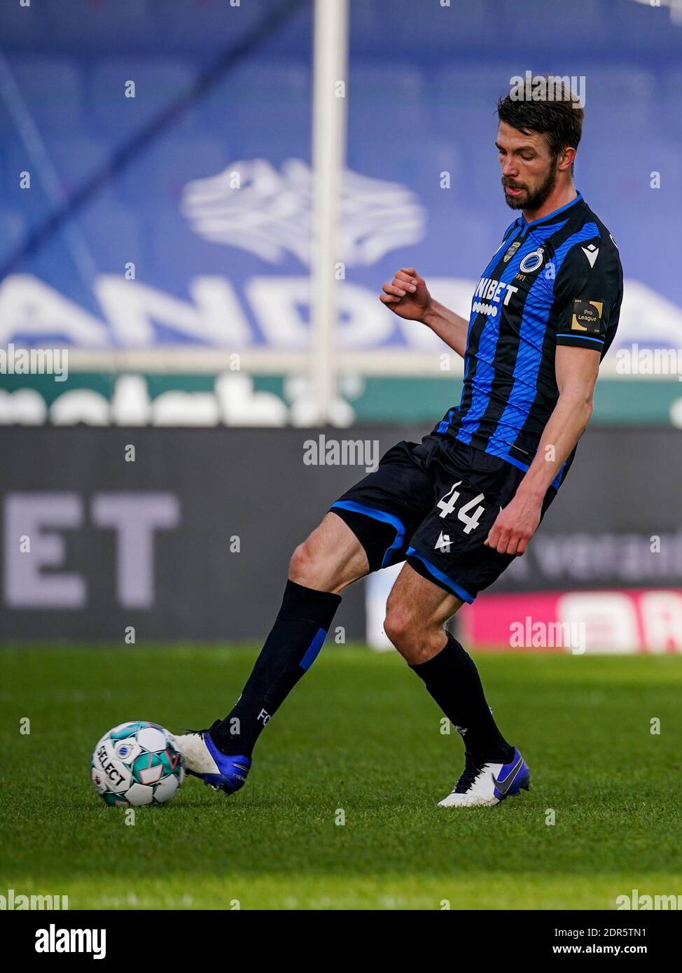 BRUGGE, BELGIUM - DECEMBER 20: Brandon Mechele of Club Brugge during ...