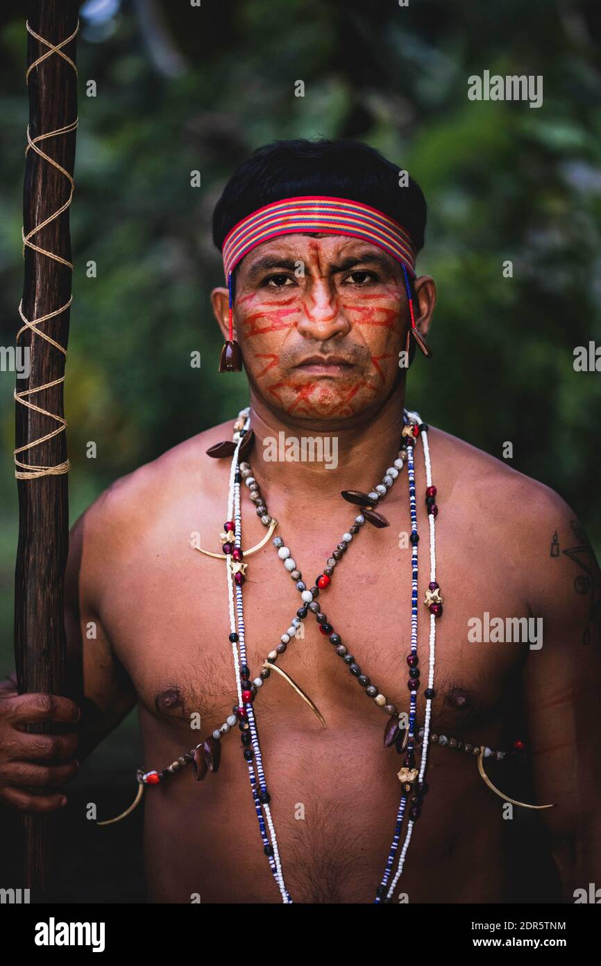 Shuar Territory, Amazon, Ecuador Stock Photo - Alamy