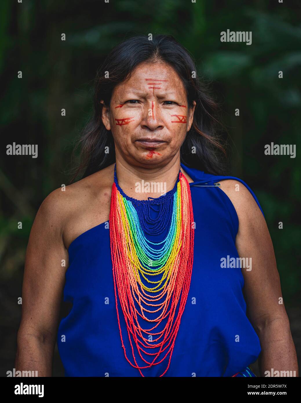 Tribal paint amazon hi-res stock photography and images - Alamy