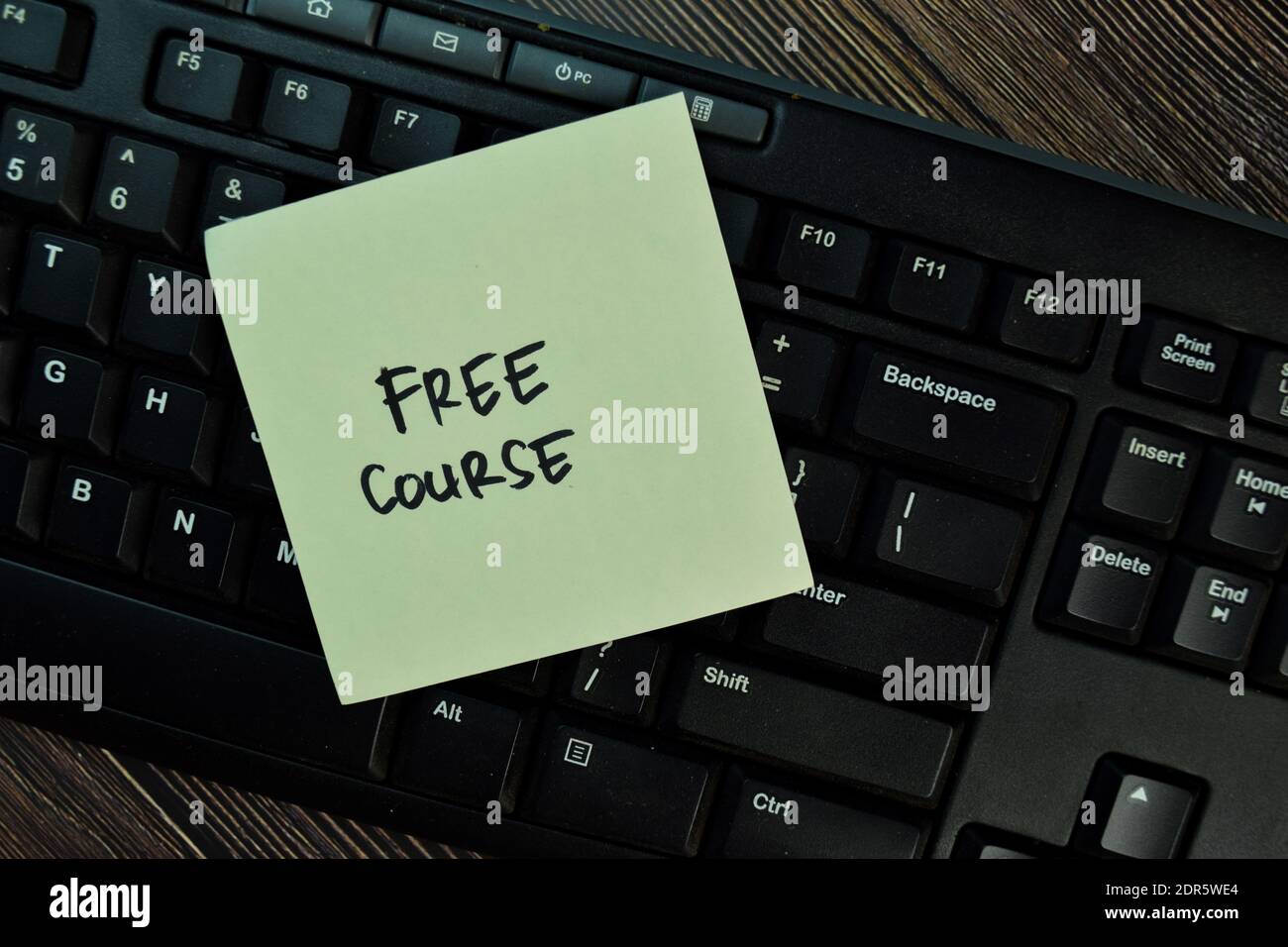 Lesson notes on wooden desk hi-res stock photography and images - Alamy