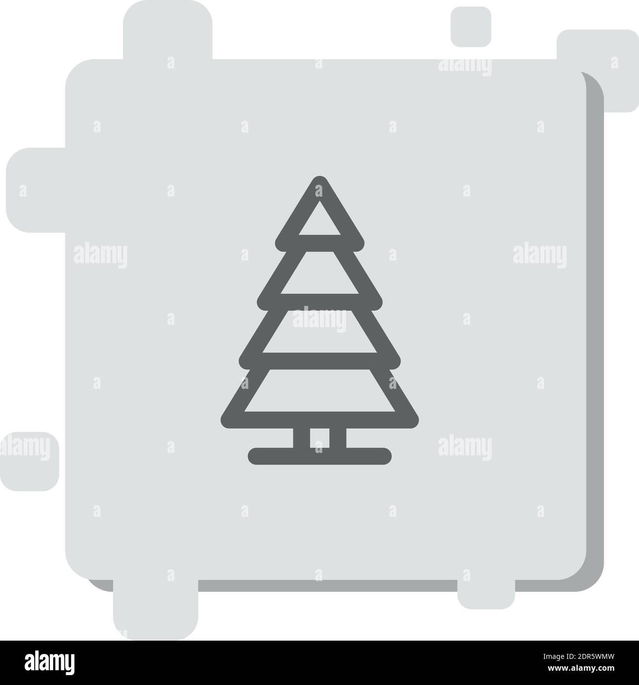 pine tree vector icon modern simple vector illustration Stock Vector ...
