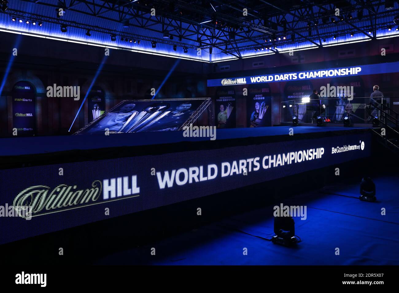General view inside the main arena during day six of the William Hill ...