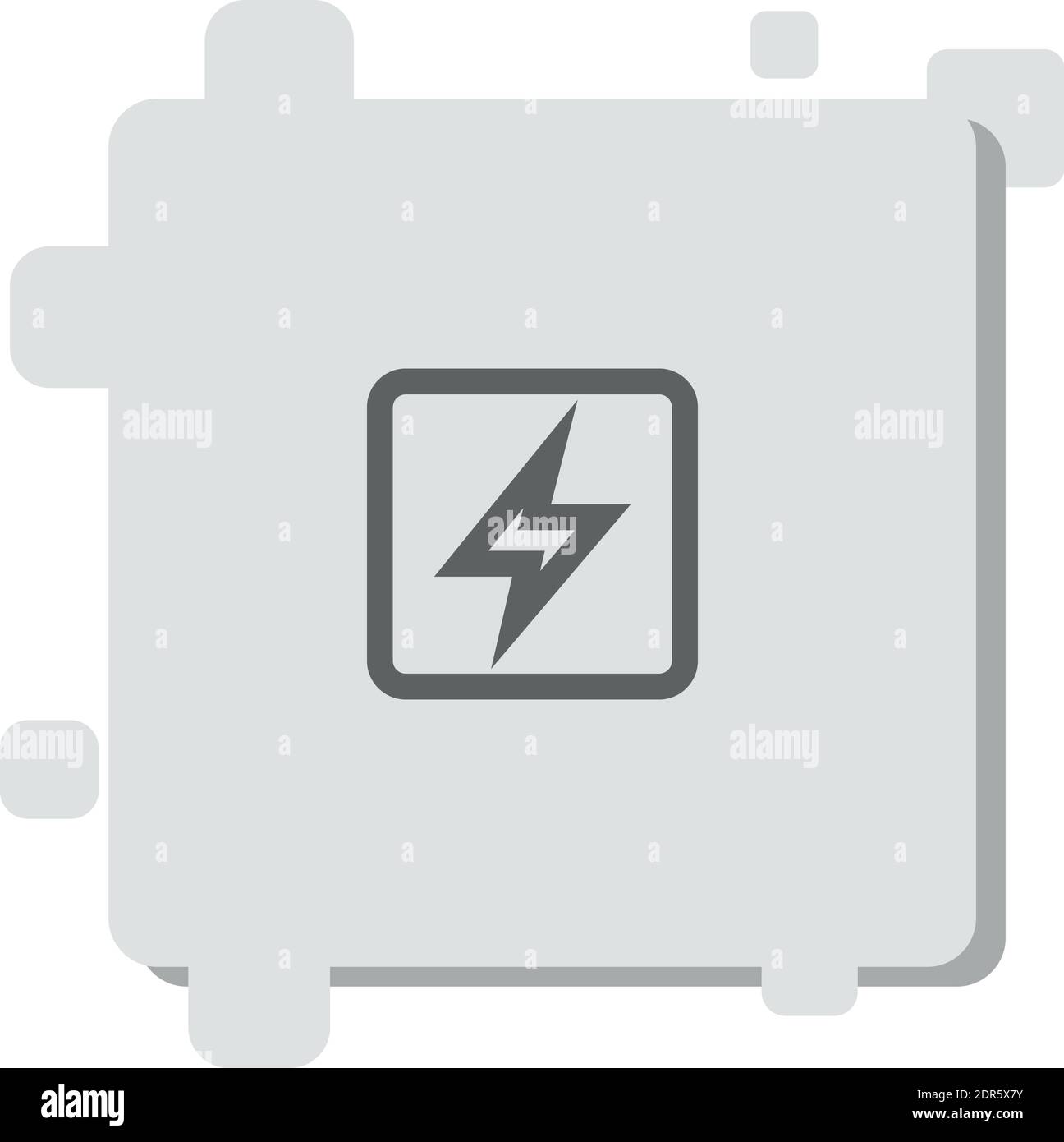 electricity vector icon modern simple vector illustration Stock Vector ...