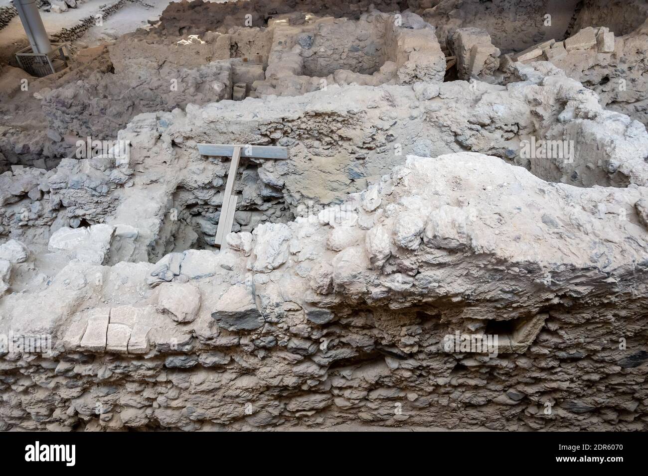 Santorini, Greece - September 18, 2020: Prehistoric town of Akrotiri ...