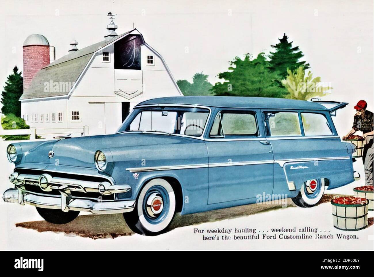 1954 ford ranch wagon hi-res stock photography and images - Alamy