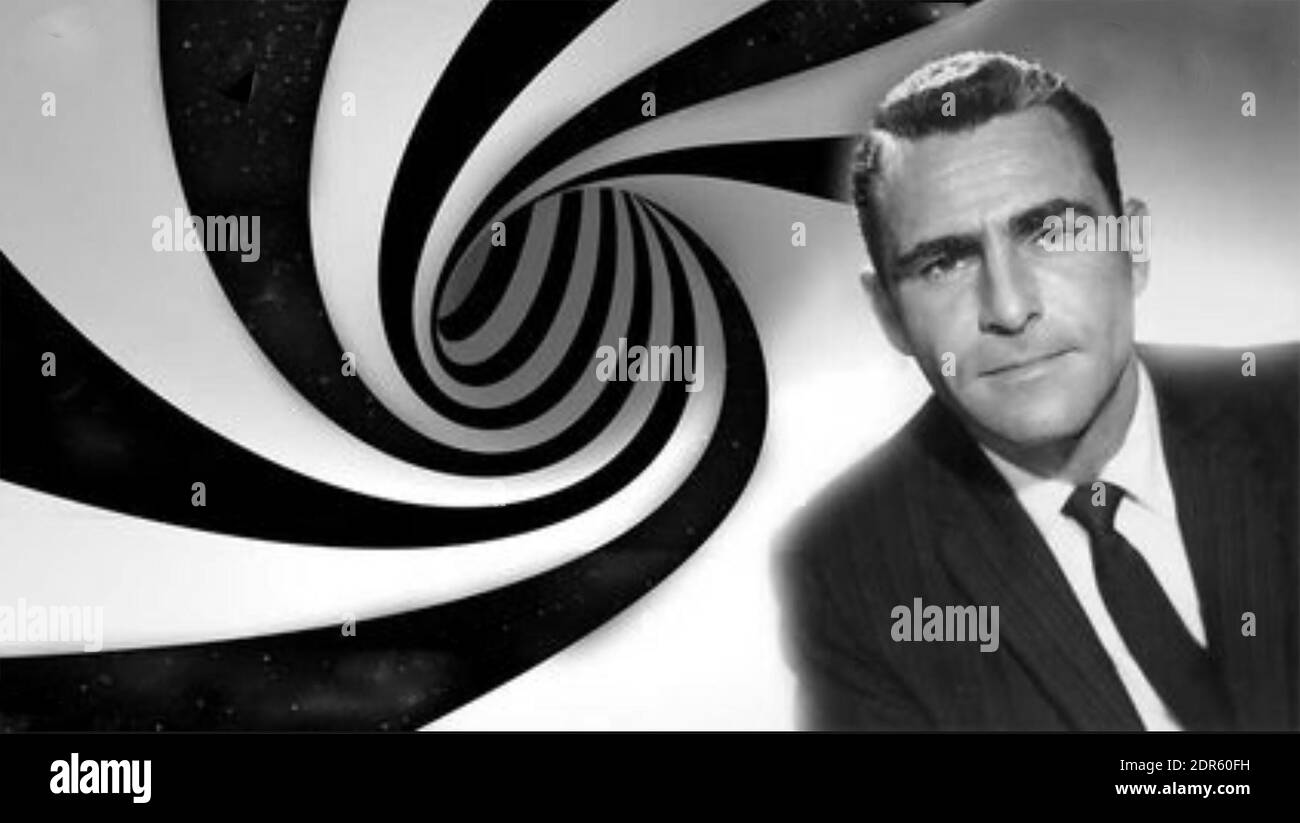 ROD STERLING (1924-1975) American screenwriter,tv producer and narrator ...