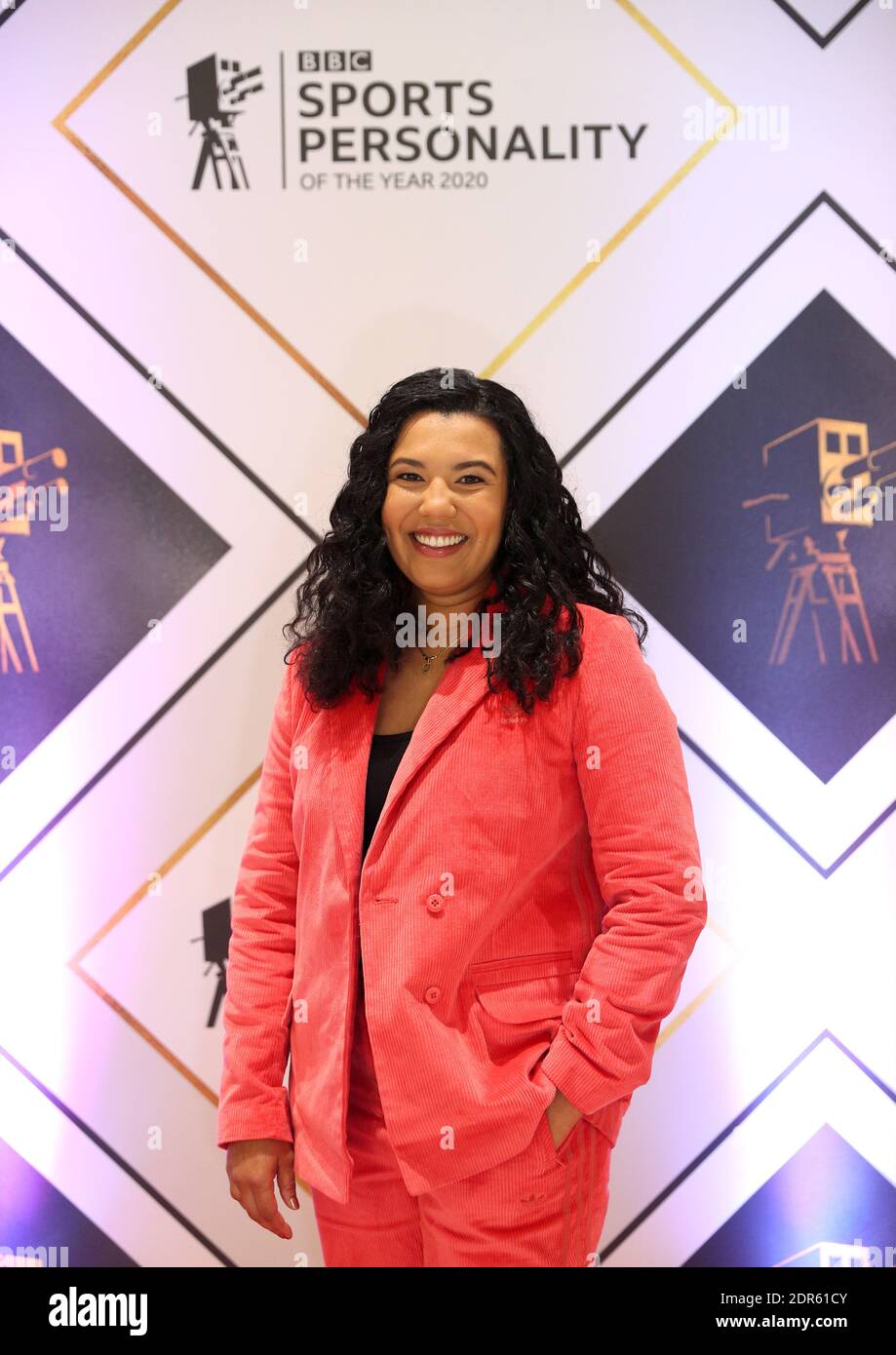 Deanna Roger arrives for the BBC Sports Personality of the Year 2020 at ...