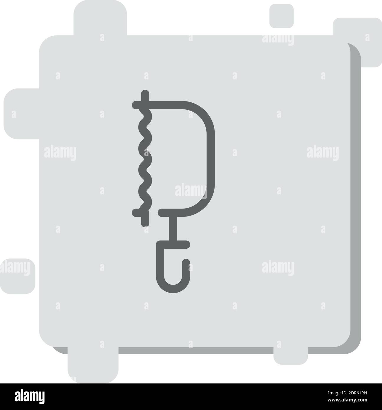 saw vector icon modern simple vector illustration Stock Vector Image ...
