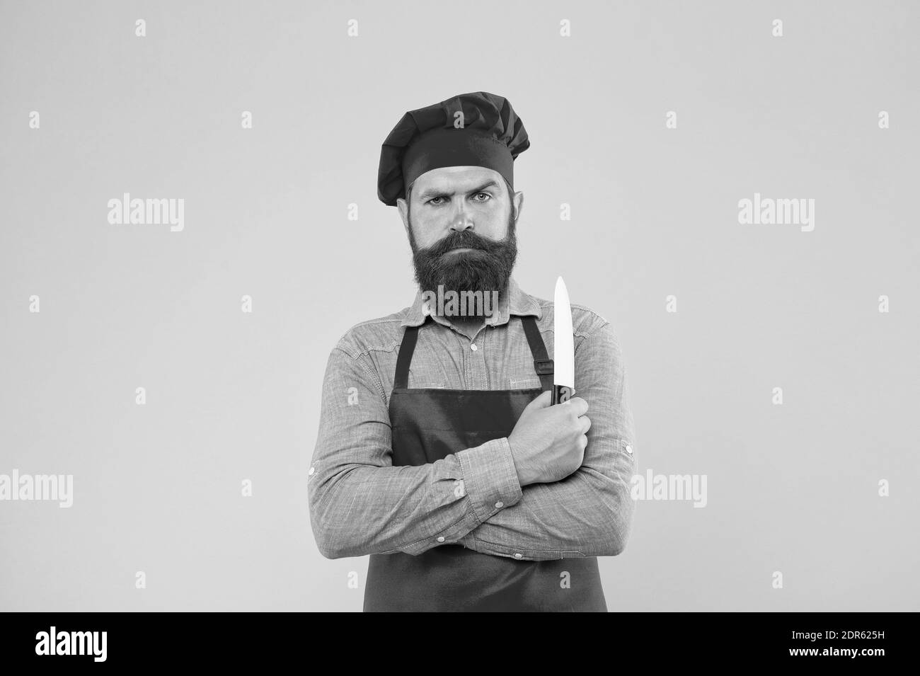 Food made with taste. man cooking on kitchen. Professional chef man ...