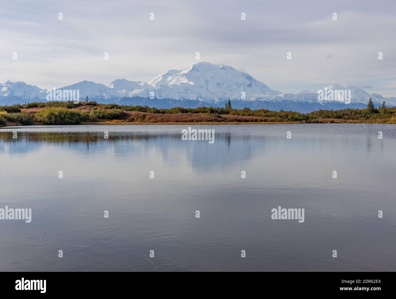 Mount denali reflection pond hi-res stock photography and images - Alamy