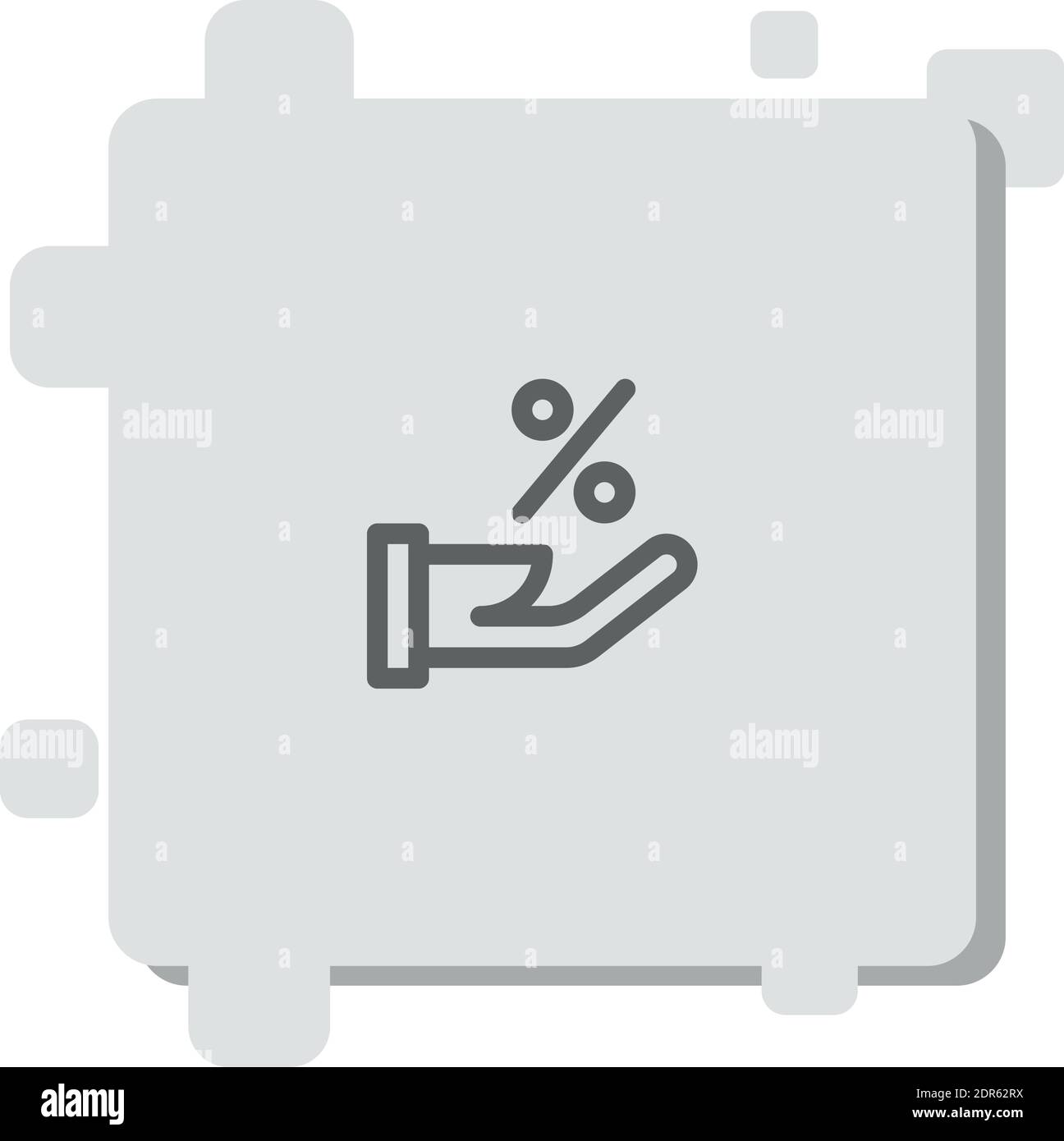 discount vector icon modern simple vector illustration Stock Vector ...