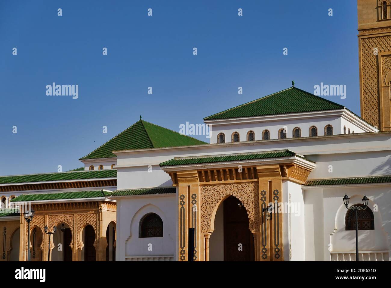 A beautiful shot of Rabat Royal mosque, Marocco Stock Photo - Alamy