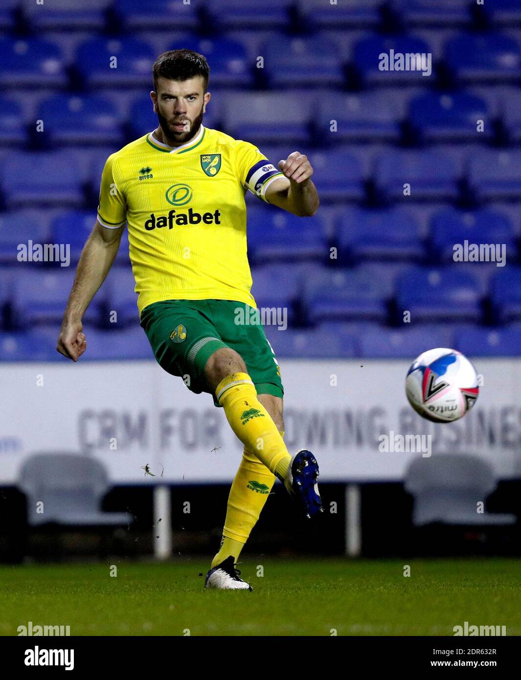 Norwich City's Grant Hanley during the Sky Bet Championship match at ...