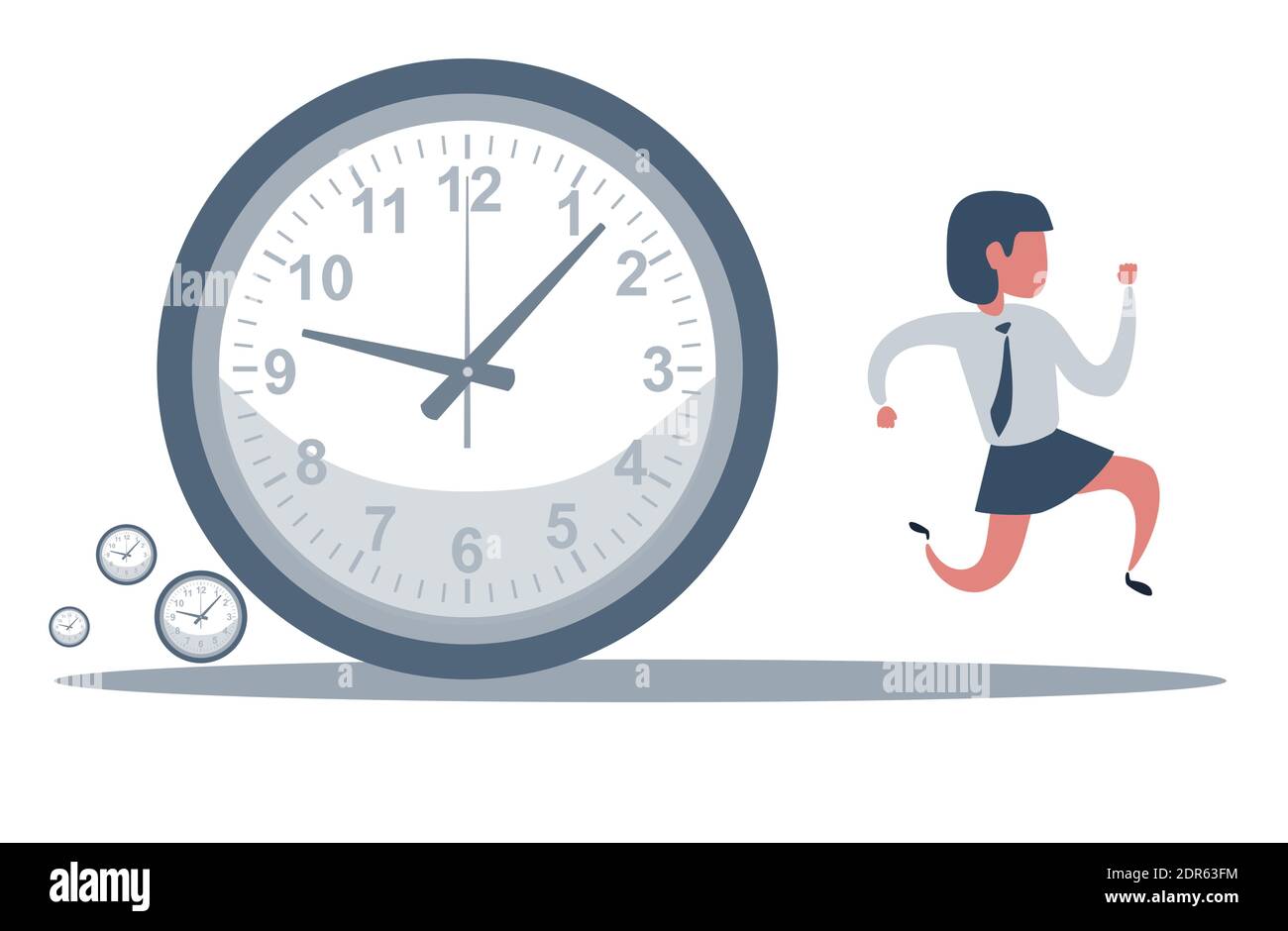 Grey background woman Stock Vector Images - Alamy