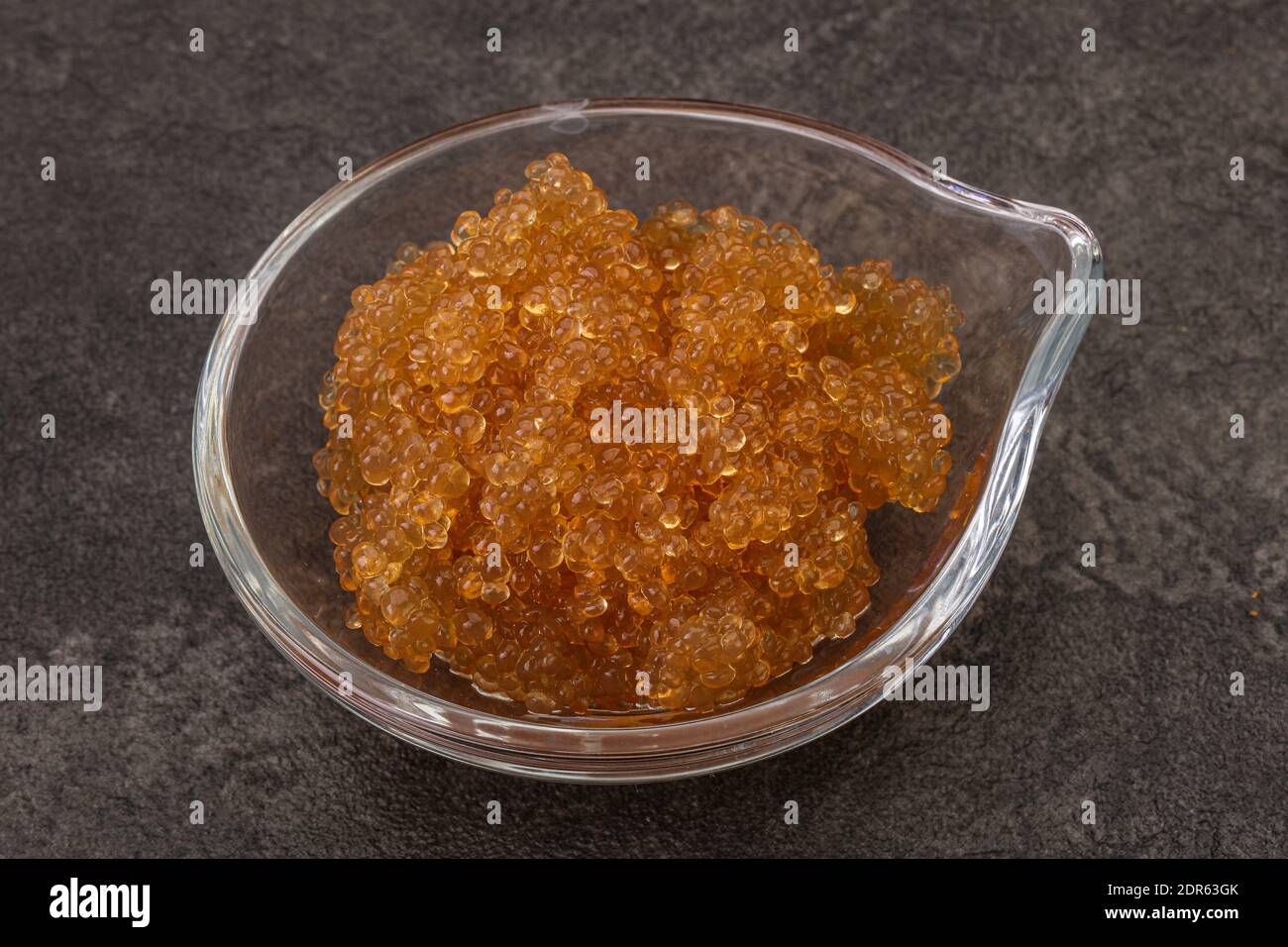 Pike ROE in the bowl for snack Stock Photo - Alamy