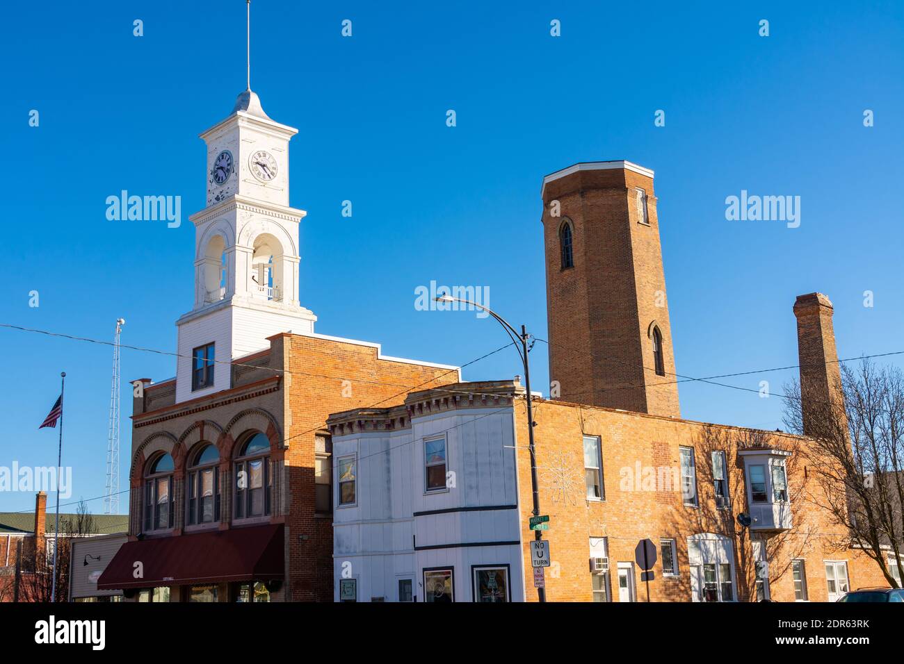 Rural factory town usa hi-res stock photography and images - Alamy