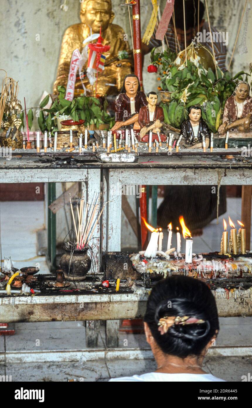 Cigarettes as temple offeringsas hi-res stock photography and images ...