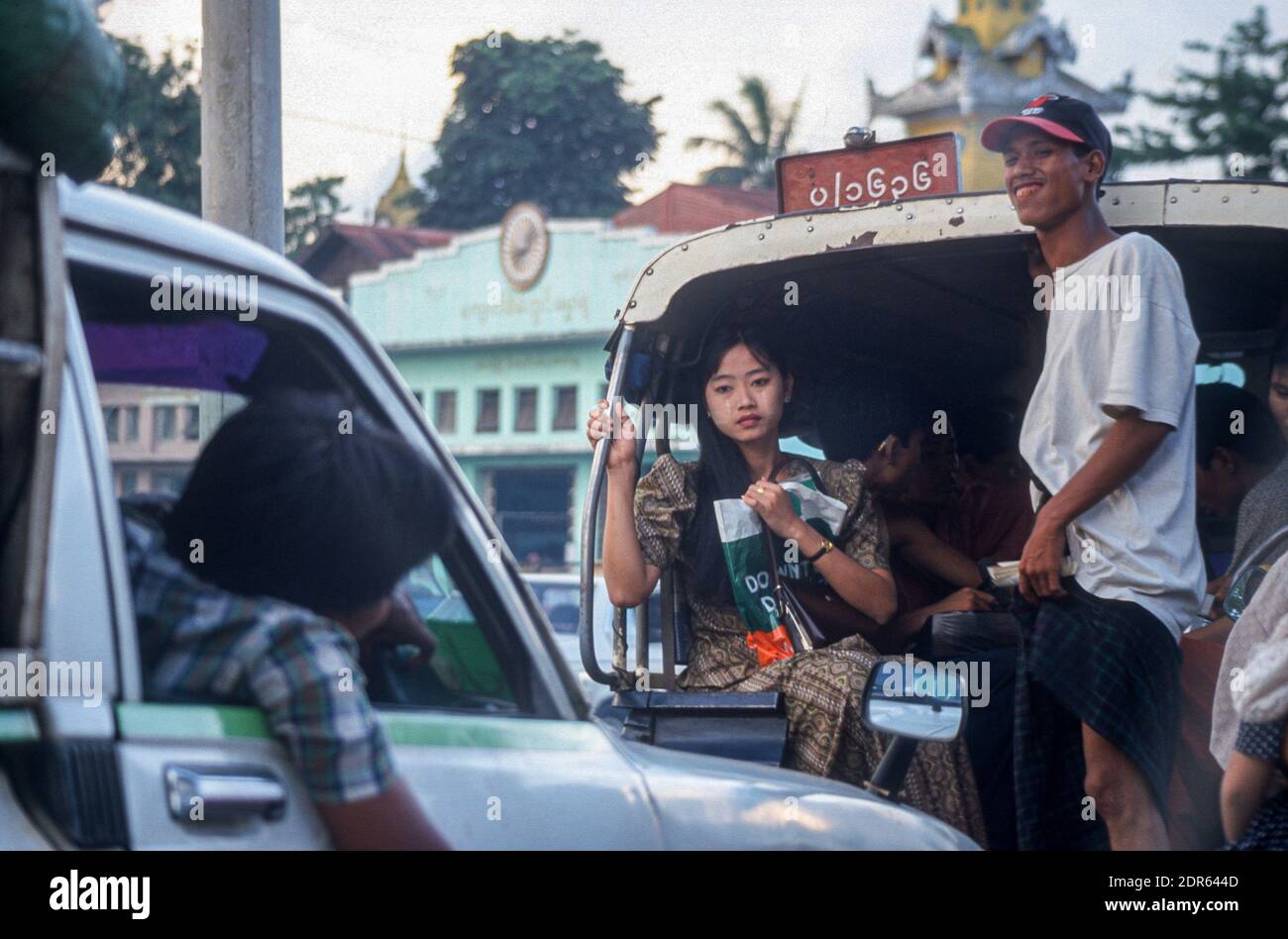 1990s traffic jam hi-res stock photography and images - Alamy