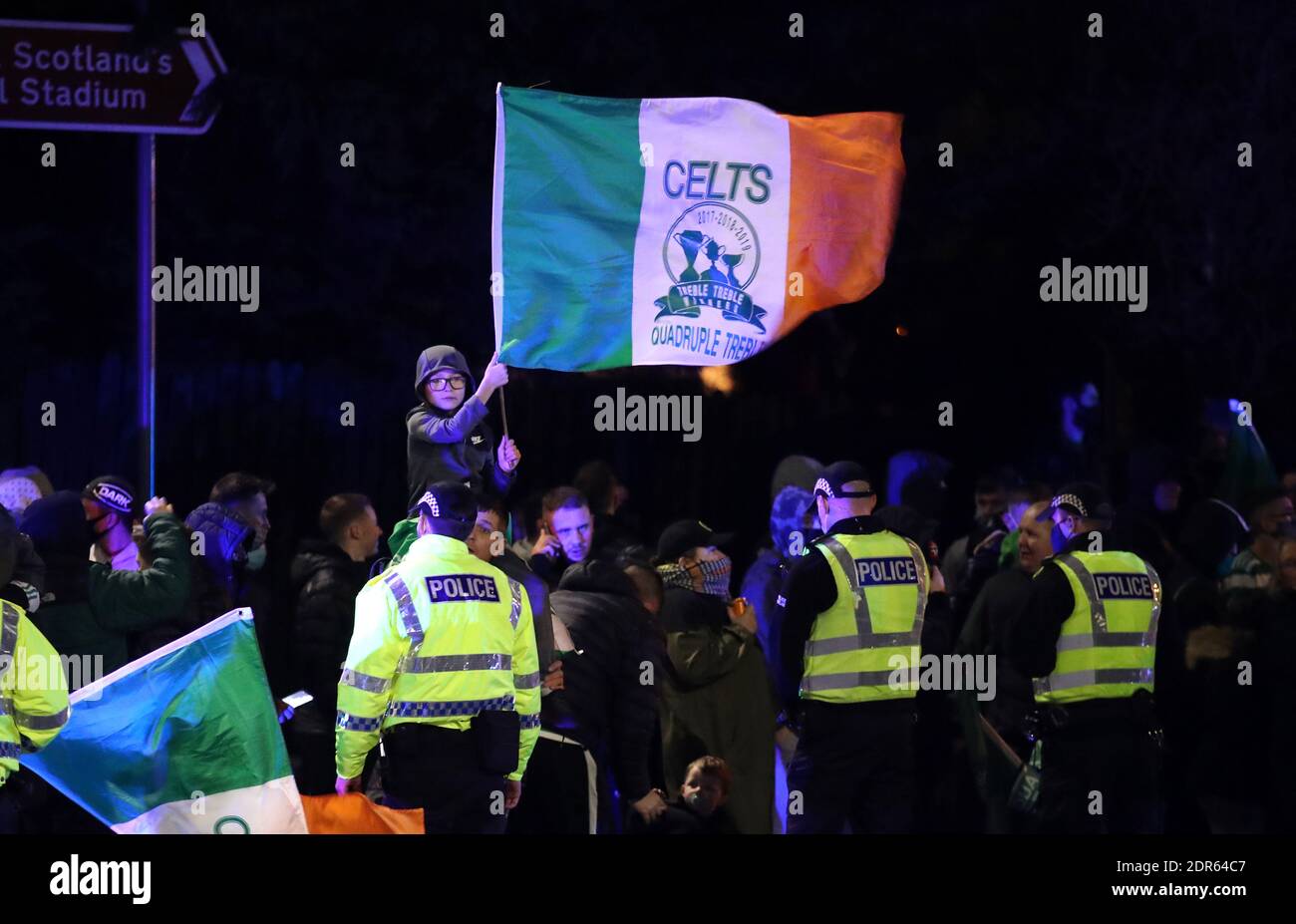 Celtic football treble hi-res stock photography and images - Alamy