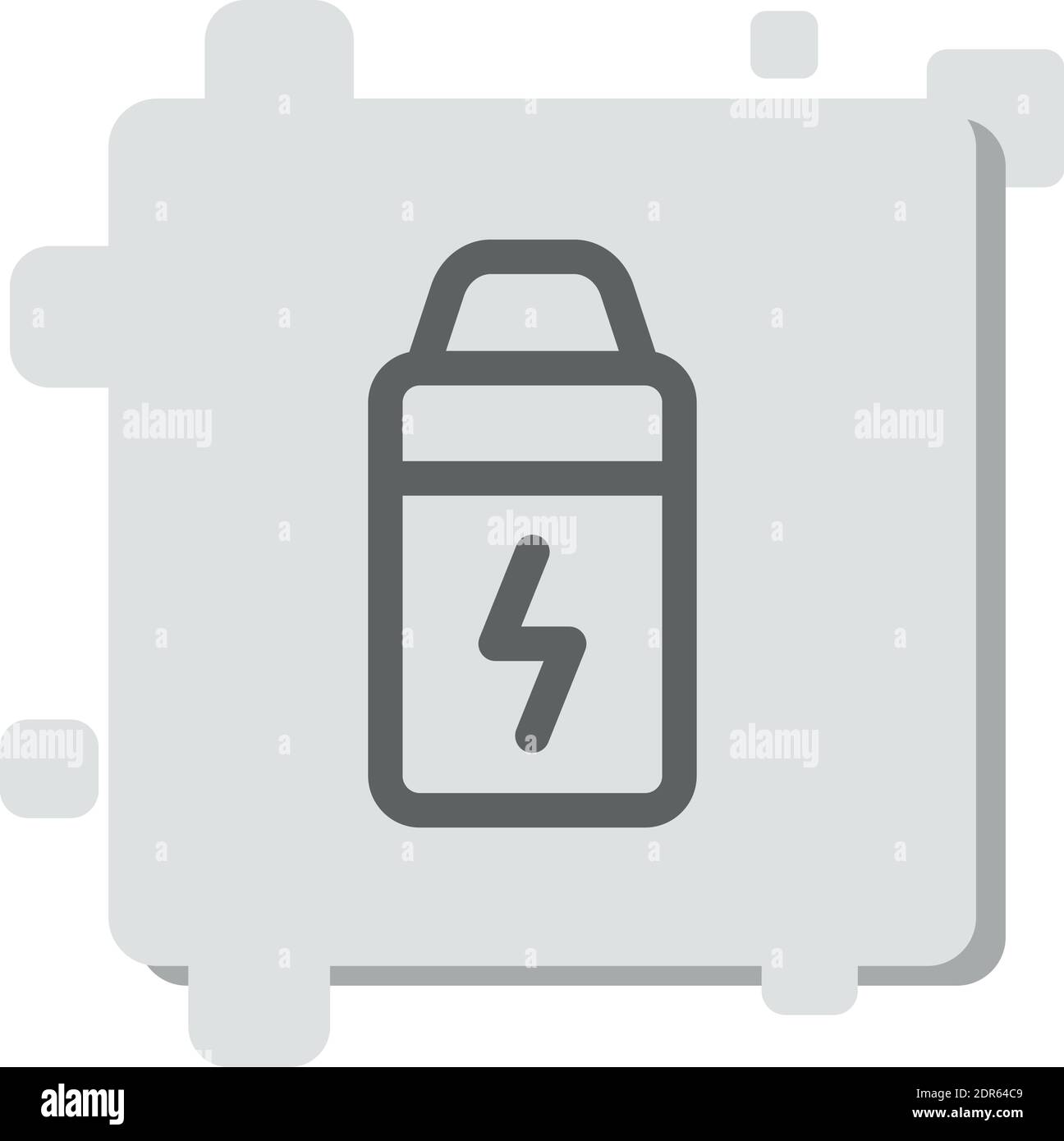 battery status vector icon modern simple vector illustration Stock ...