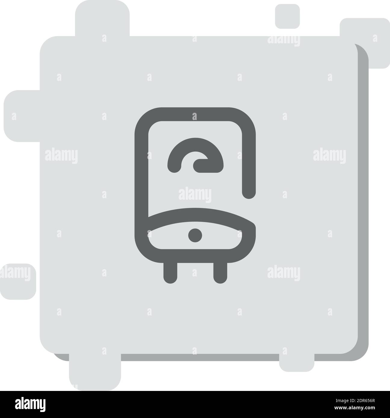 water heater vector icon modern simple vector illustration Stock Vector ...
