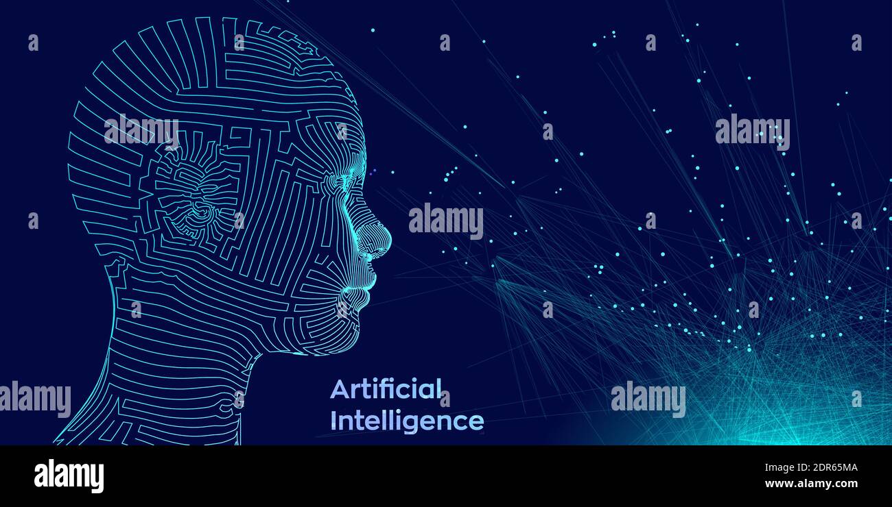 An artificial intelligence technology solutions (AI Stock Photo - Alamy