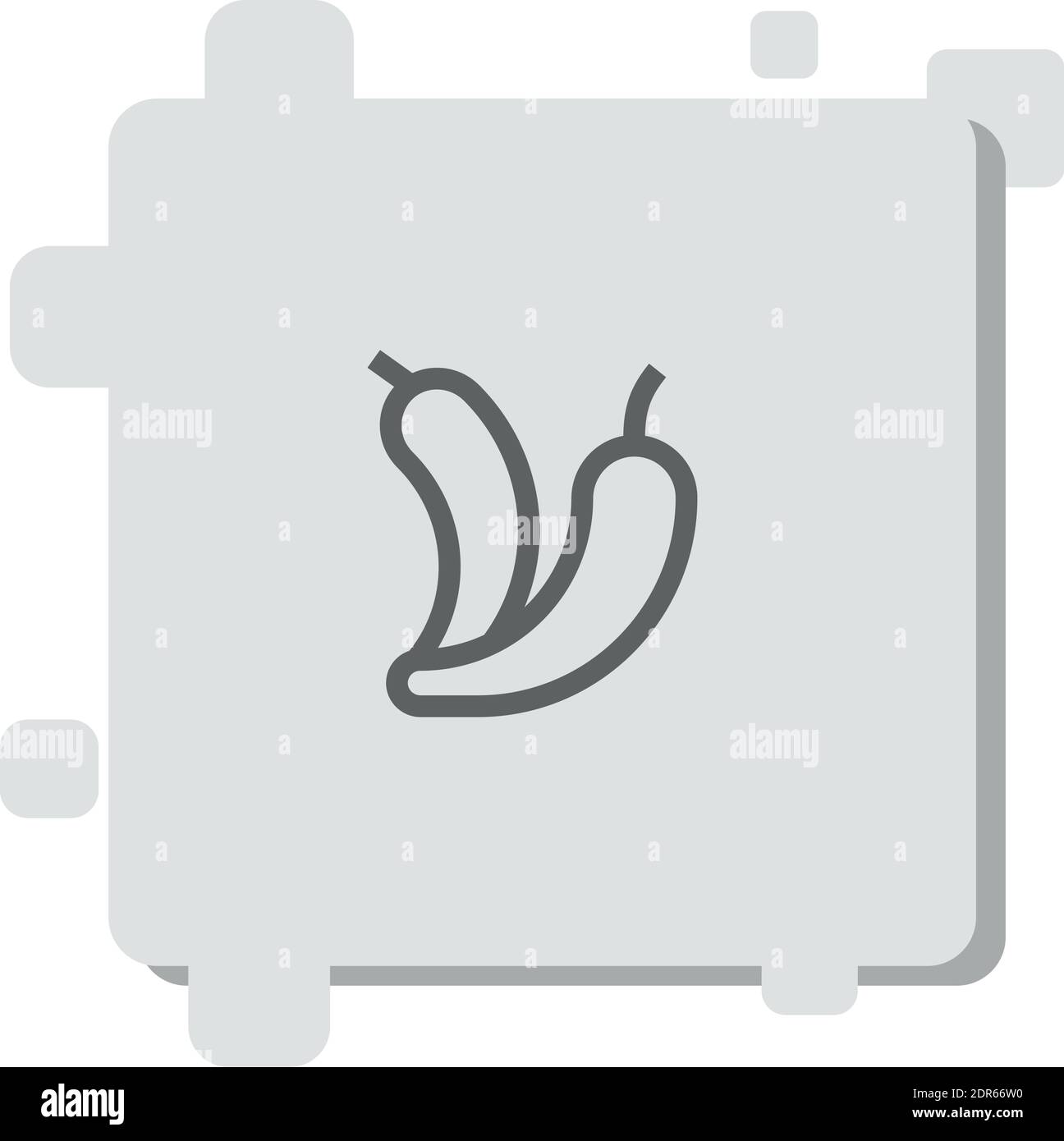 chili vector icon modern simple vector illustration Stock Vector Image ...