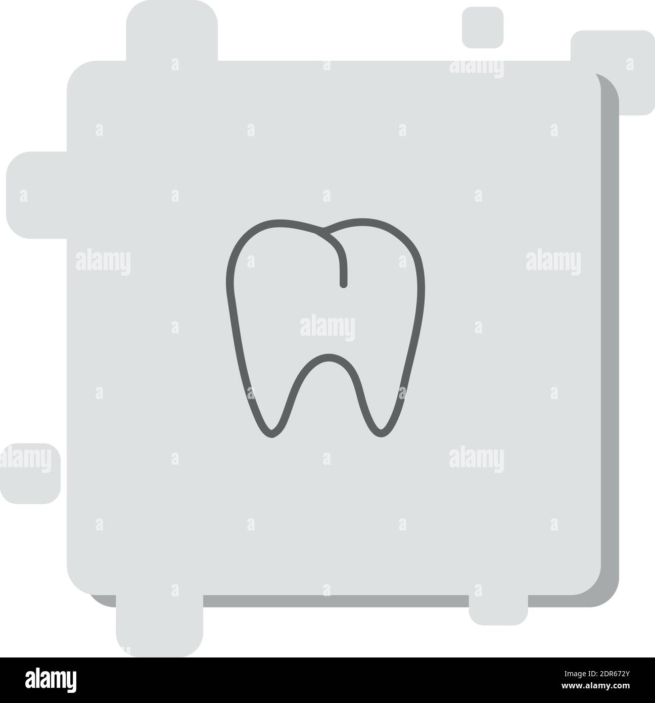 premolar vector icon modern simple vector illustration Stock Vector ...