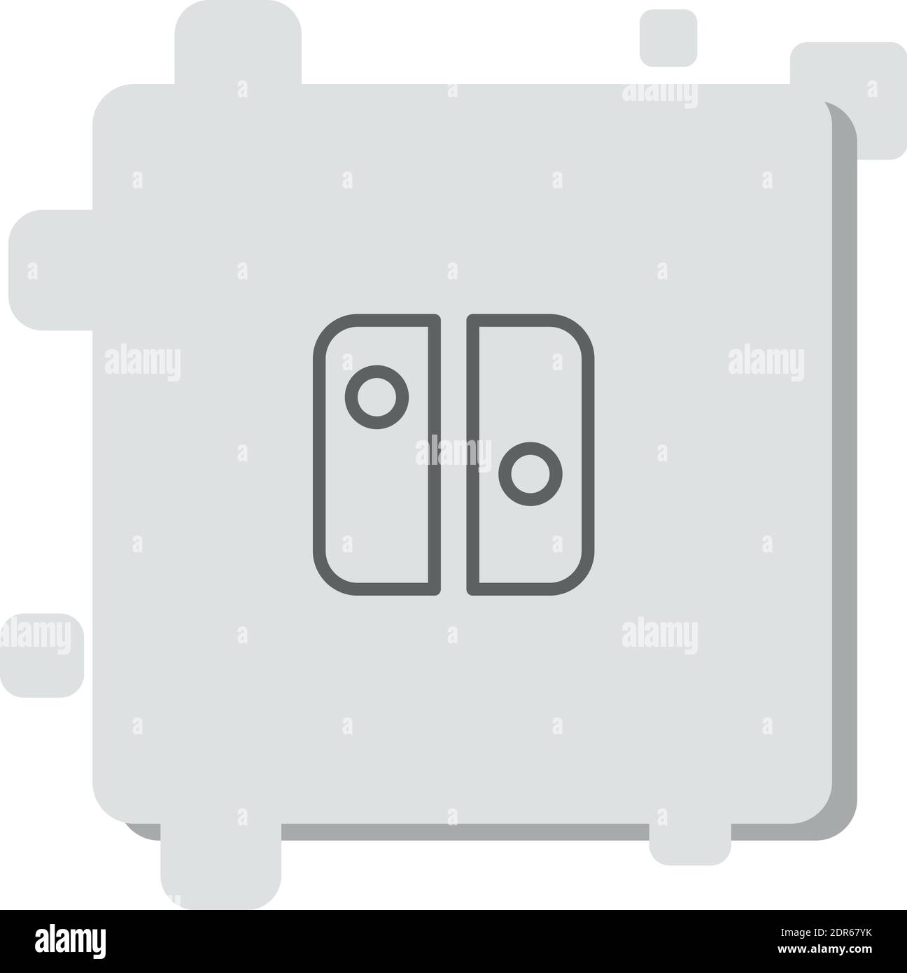 nintendo switch vector icon modern simple vector illustration Stock ...
