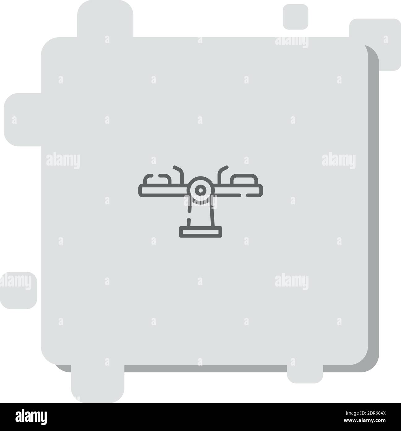 seesaw vector icon modern simple vector illustration Stock Vector Image ...