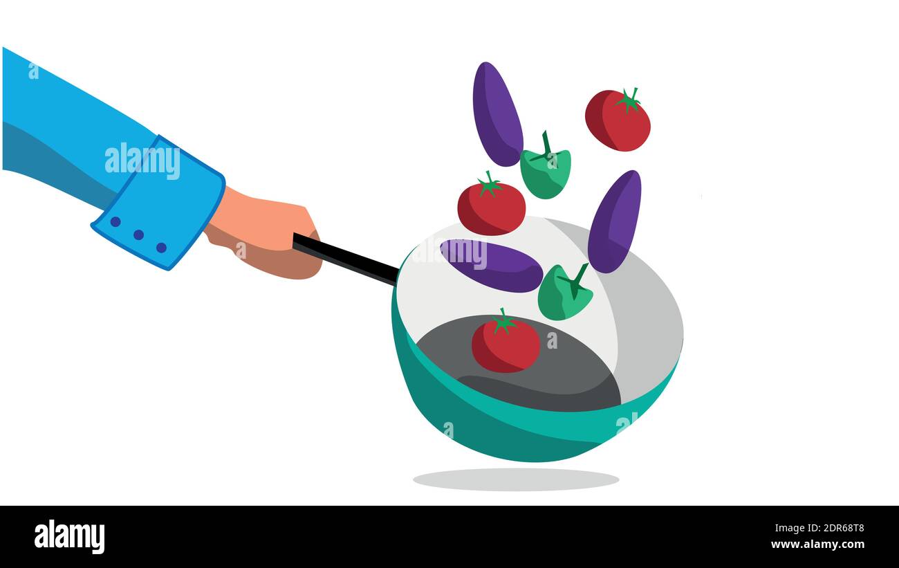 Mixed pan Stock Vector Images - Alamy