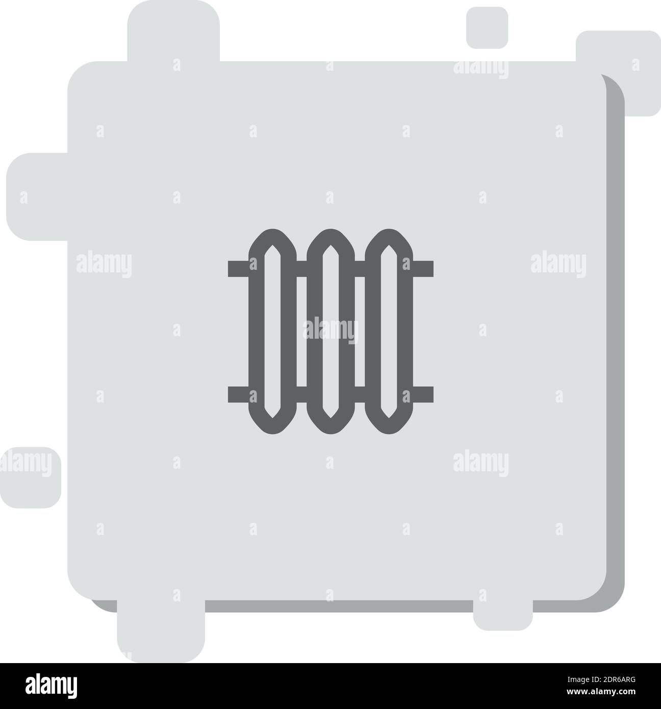 heating vector icon modern simple vector illustration Stock Vector ...