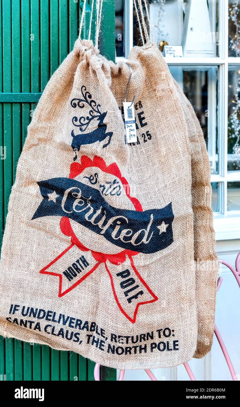 Santa sack hi-res stock photography and images - Alamy