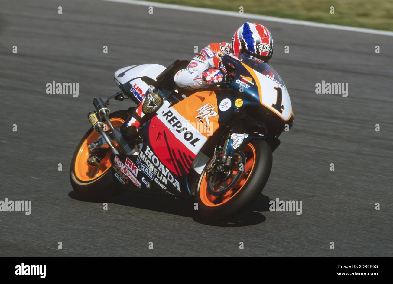 Michael Doohan (AUST),Repsol Honda, Podium Japan GP 500 1998 Stock ...