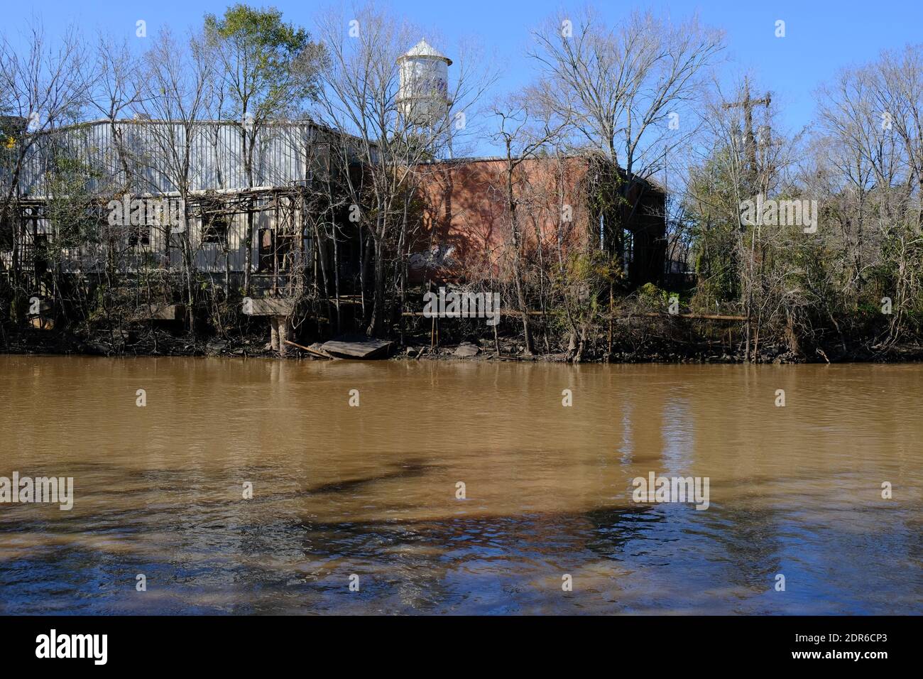 This is the old abandoned Trappey's factory in Lafayette Louisiana. It ...