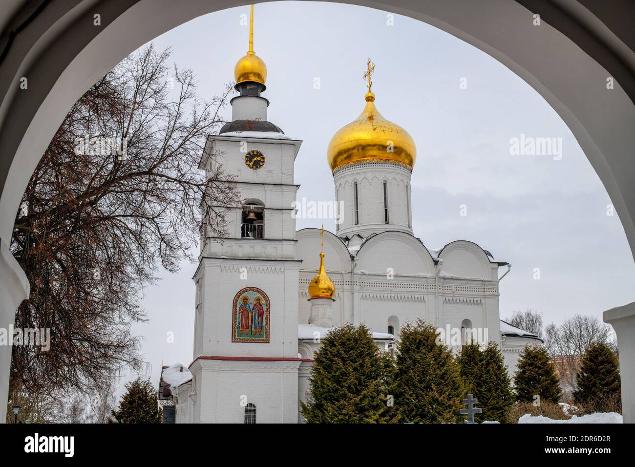 Dmitrov, Russia. The Boris and Gleb Monastery for mans, 12th century ...