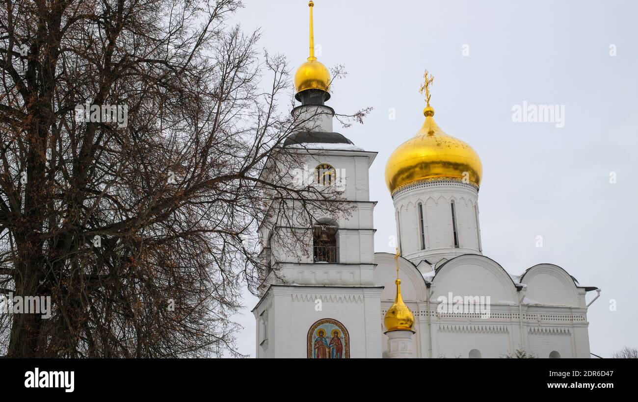 Dmitrov, Russia. The Boris and Gleb Monastery for mans, 12th century ...