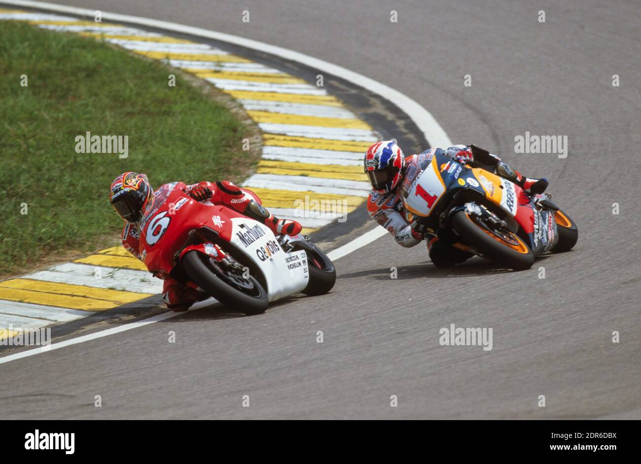 Max Biaggi (ITA), Michael Doohan (AUST), 500 Malaysian GP Moto 1998 ...