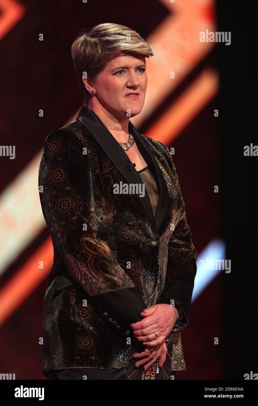Presenter Clare Balding during the BBC Sports Personality of the Year ...
