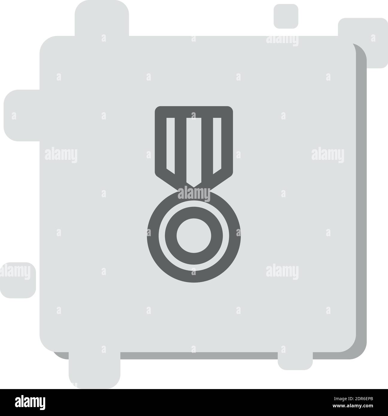 medal vector icon modern simple vector illustration Stock Vector Image ...