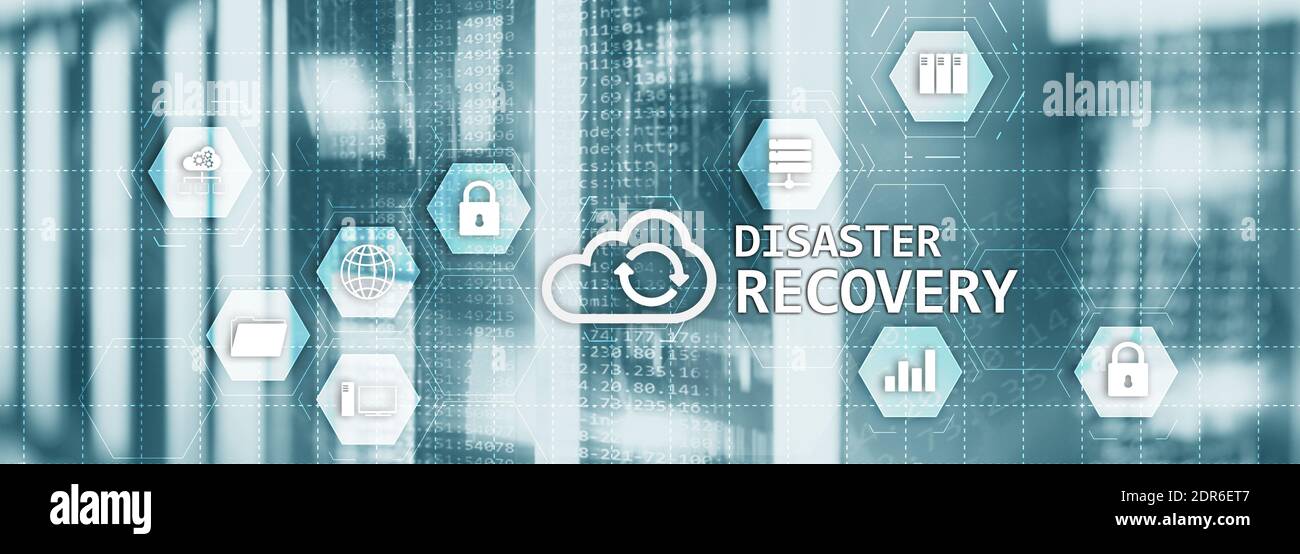 Disaster Recovery Plan for your corporation. Cyber Security concept ...